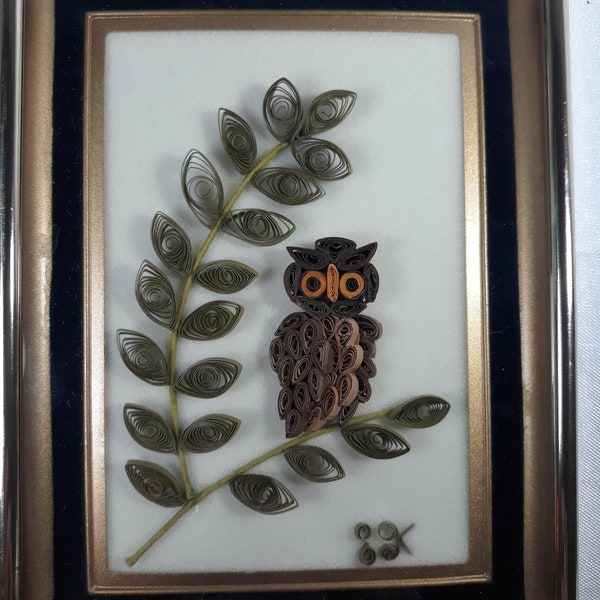 Quilling Owl - Etsy