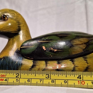 Vintage Hand Painted Red Clay Pottery Ducks Fowl Mallards Shaped ...