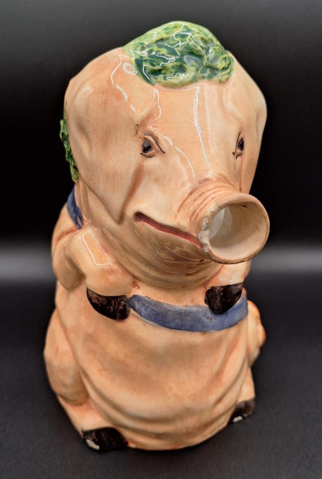 Vintage 1980's Williams-sonoma Emperor Pig Piggie Hog - Etsy