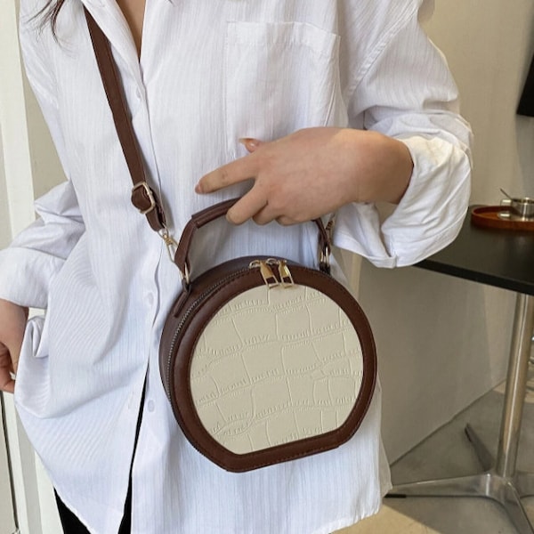 Circular Crossbody Bag - Etsy