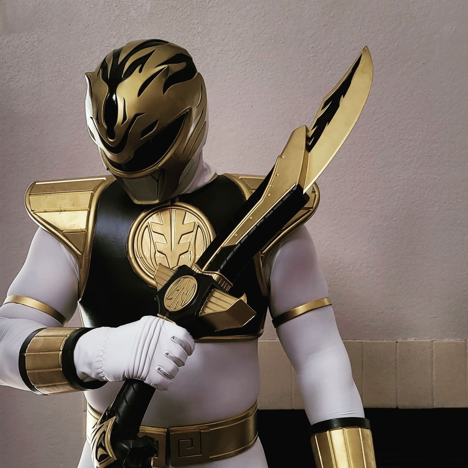 Custom Sized White Ranger Costume - Etsy
