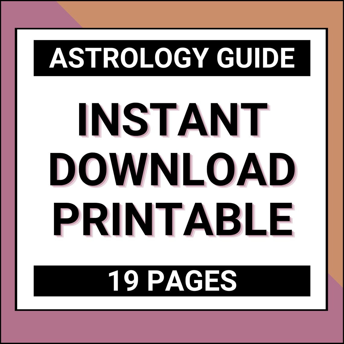 Learn Astrology, Astrology Guide, Basics of Astrology, Cheat Sheet ...