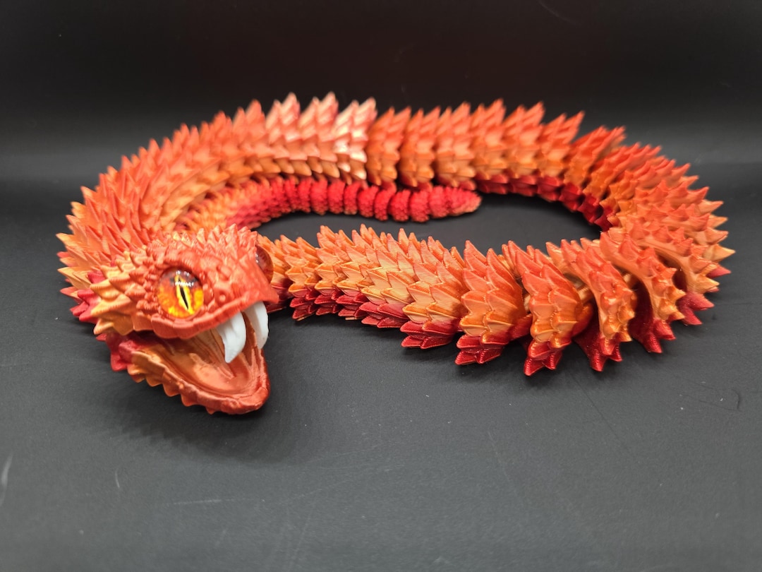 3d Printed Snake - Etsy