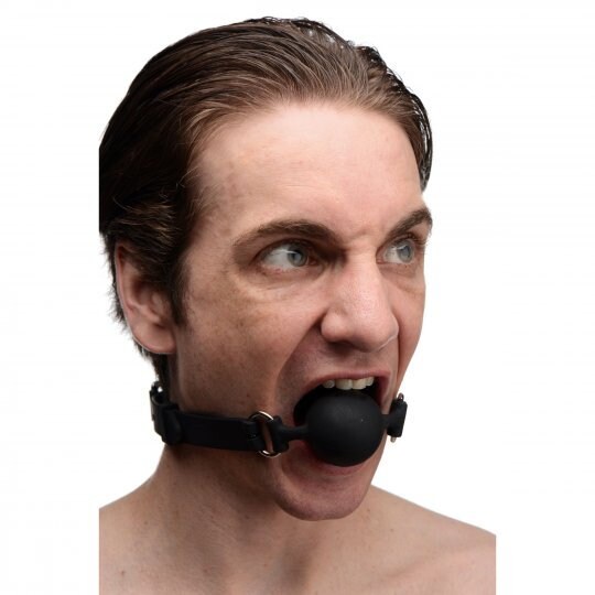 Suppressor Silicone Face Banger Gag Dildo With Ball Gag Etsy
