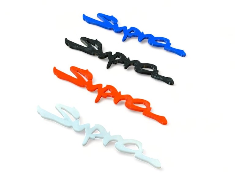 Custom Toyota Supra Badge - Etsy