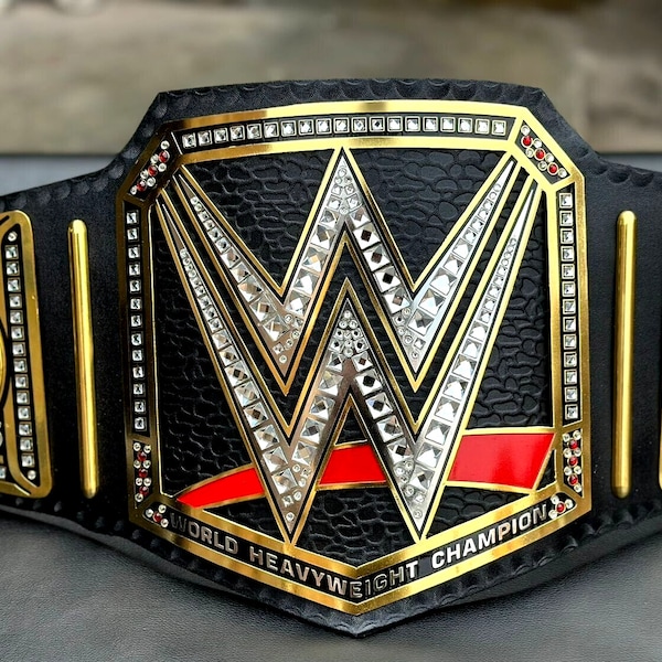 Wwe Championship Belt Side Plates - Etsy