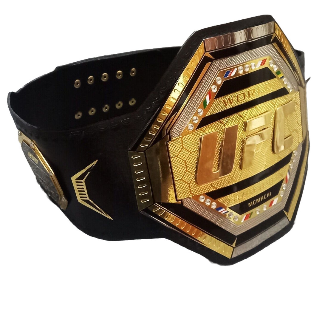 UFC Legacy Championship Replica Title Belt World UFC Champion 2mm Brass ...