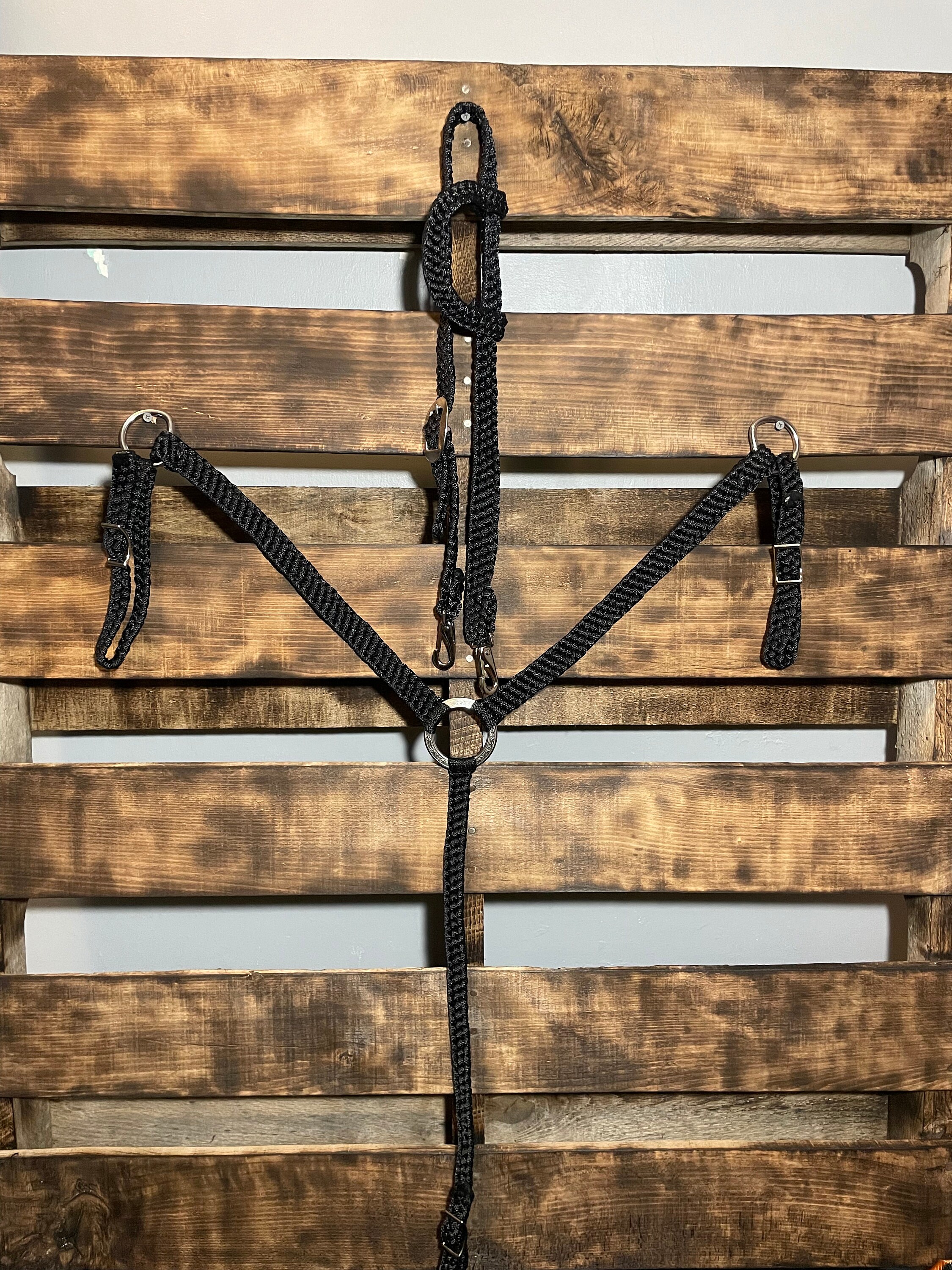 Black Horse Tack Set - Etsy