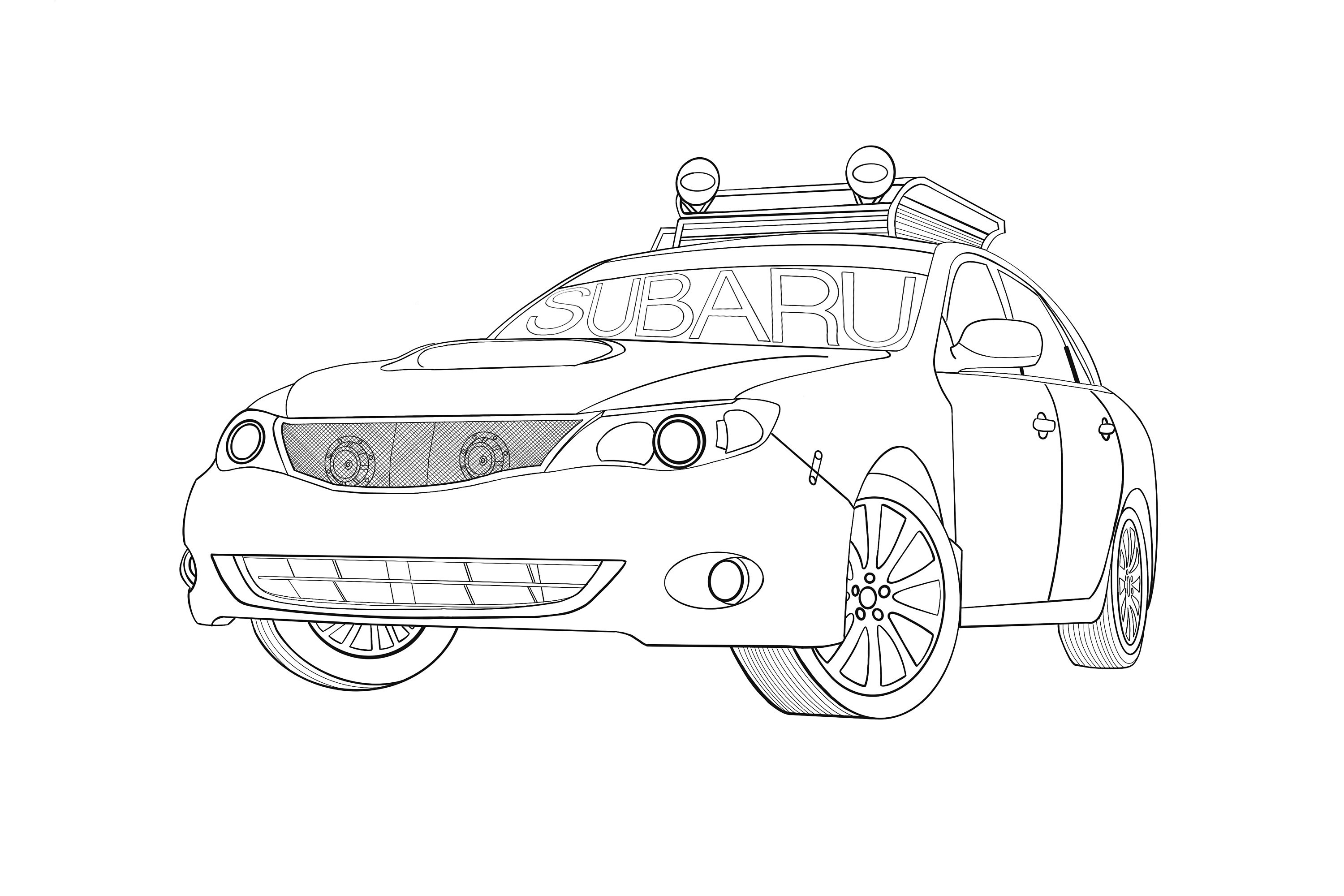 Custom Car Line Art - Etsy