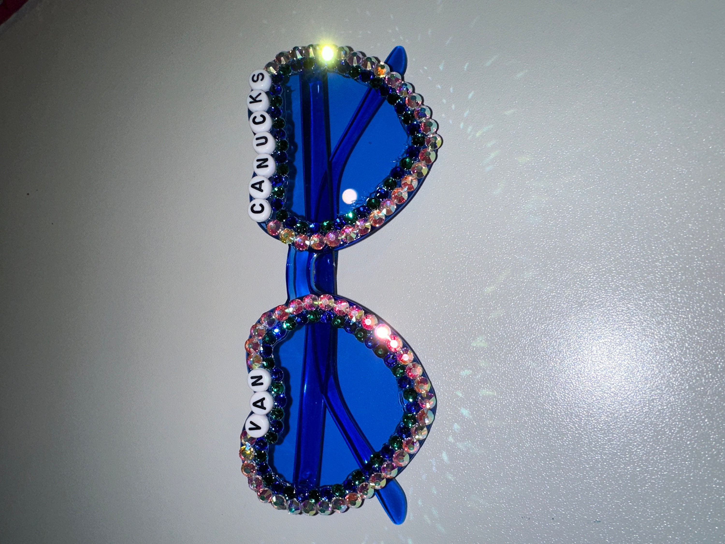 Custom Bedazzled Sunglasses!! Artist or Name or Initial!! - Etsy