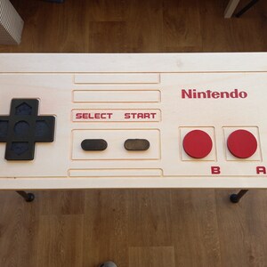 NES Controller Coffee Table - Etsy