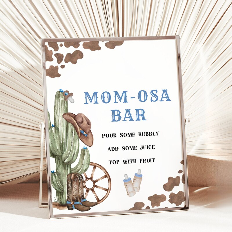 Cowboy Themed Bar Sign - Etsy
