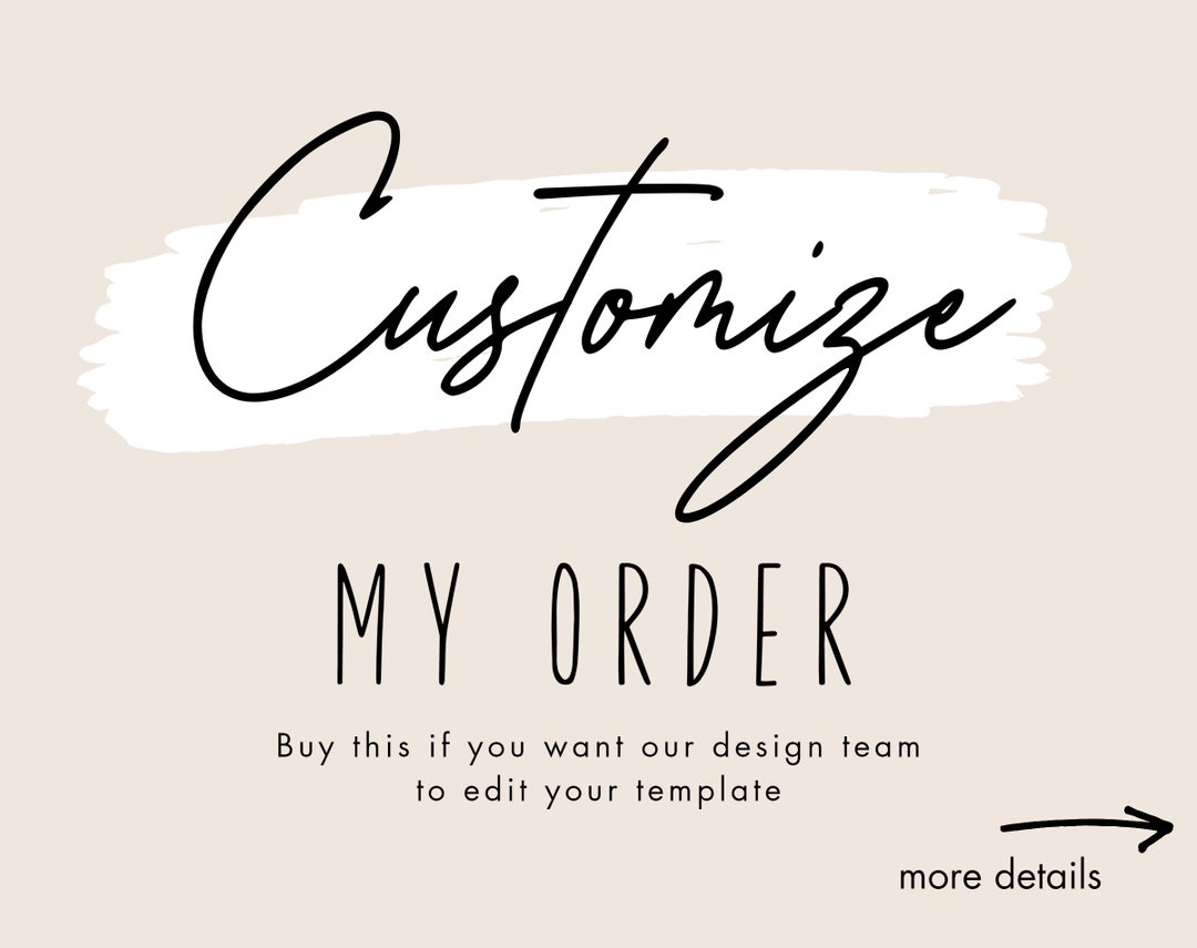 EDIT MY TEMPLATE add-on Service, Customize My Product, Personalization ...