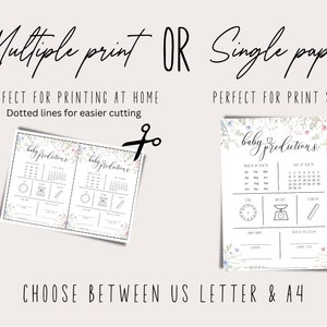 Baby Predictions Gender Reveal Activity | Just Download & Print! | Baby ...