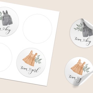 Boho Gender Reveal Guess the Gender Sign | FREE Edit! Printable | Team ...