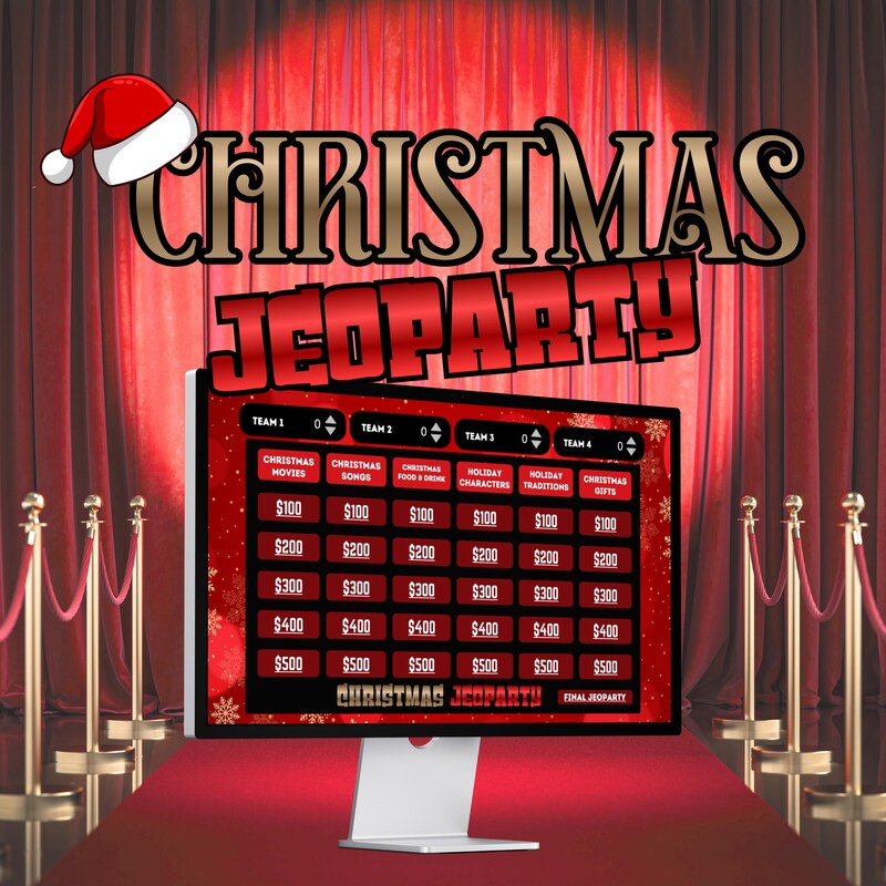 Christmas Jeapordy - Etsy
