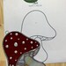 Mushroom Glass Pattern, Stain Glass Patterns, Stained Glass Hobby ...