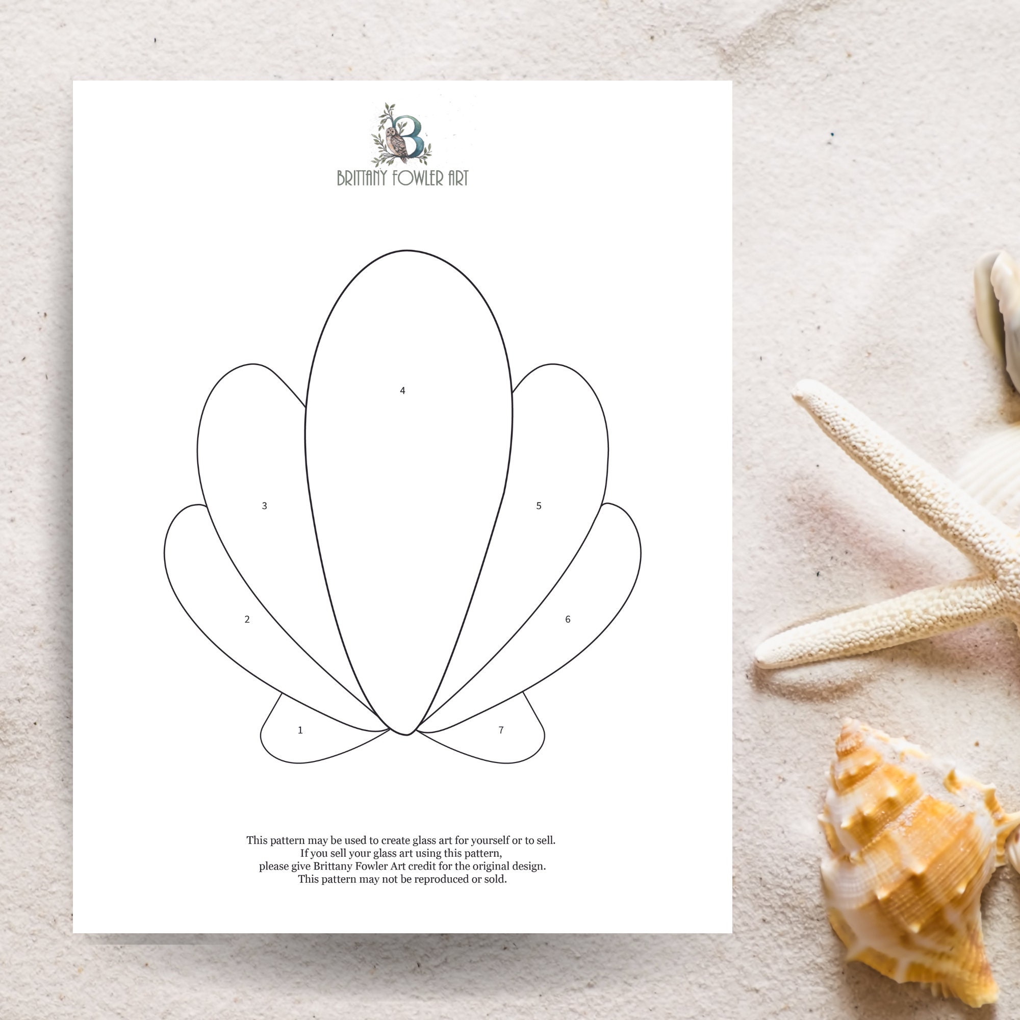 Stained Glass Pattern, Digital Download Pattern, Beginner Sun Catcher ...