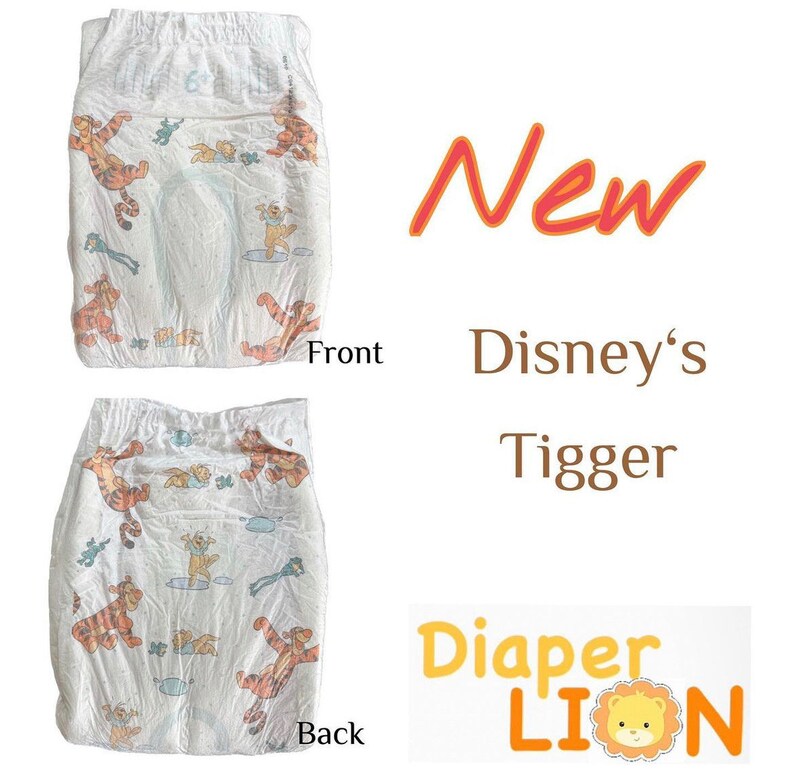 ABDL Adult Diaper tigger - Etsy