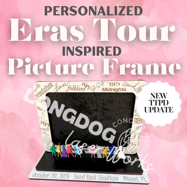 Taylor Swidt Eras Tour Picture Frame - Etsy
