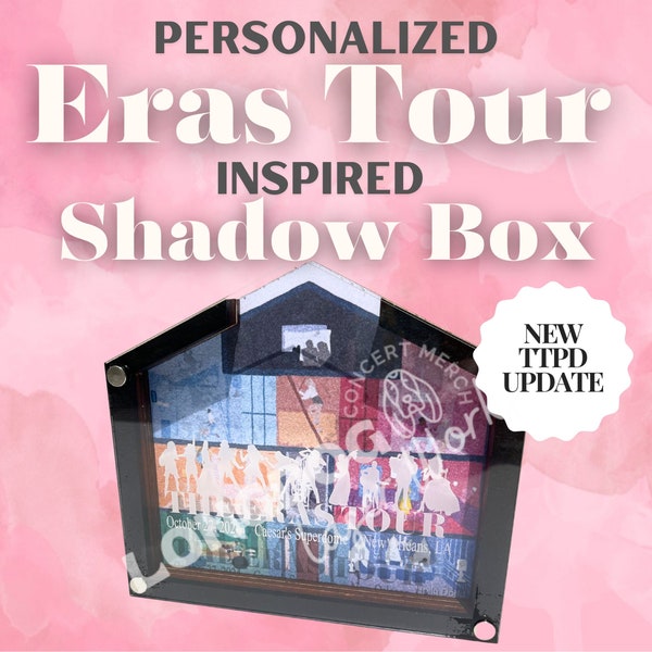 Eras Tours Shadow Box - Etsy