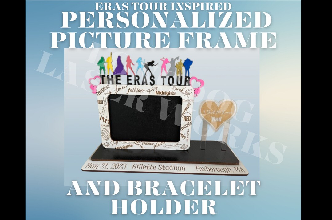 Taylor Swfit Eras Tour Personalized Swiftie Picture Frame Taylor Swift ...