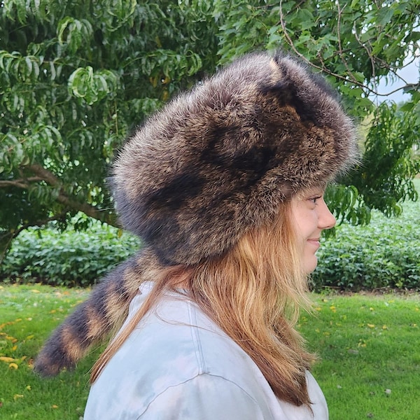 Coon Skin Hat - Etsy