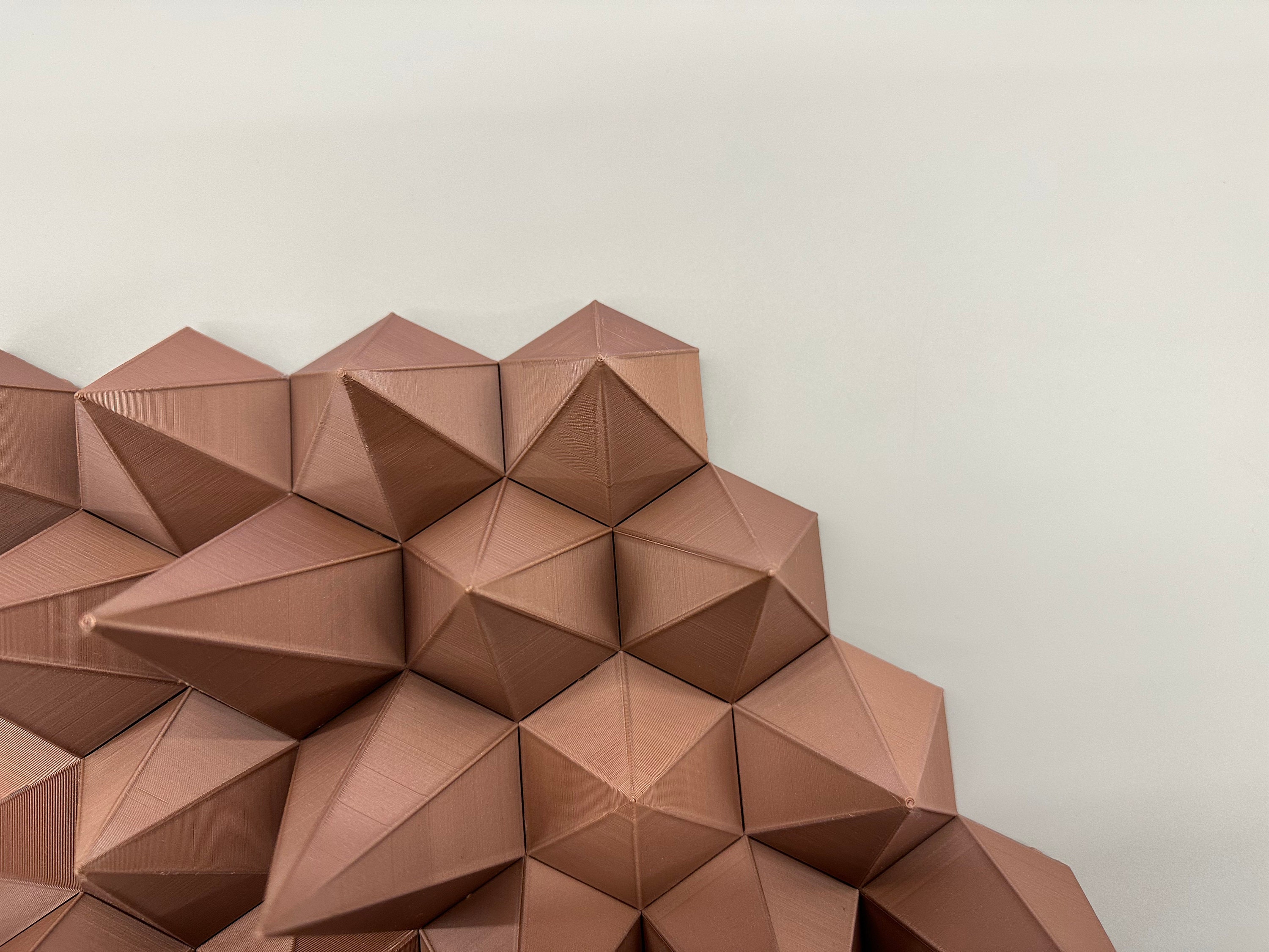 Hexagon | 3d Wall Sculpture - Etsy
