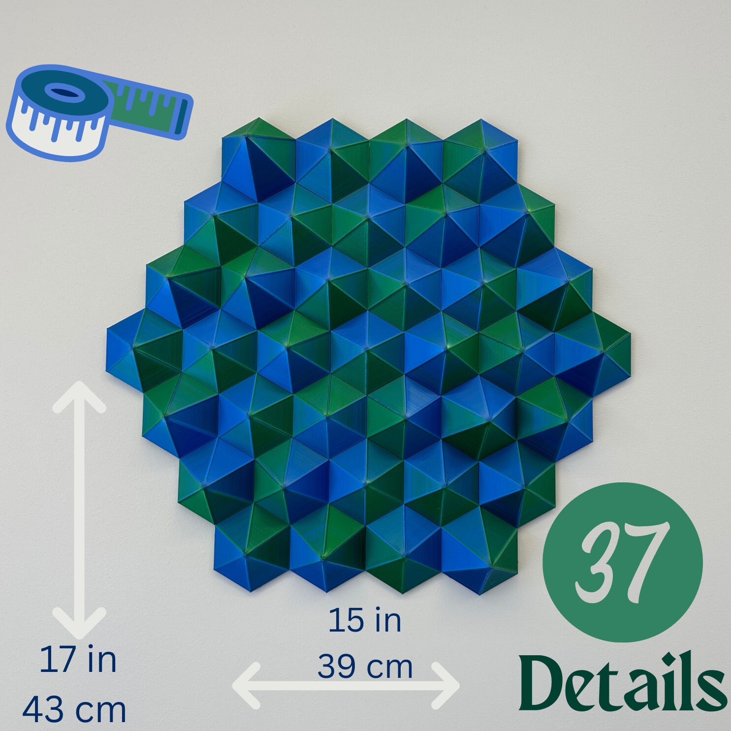 3D Wall Decor: Green Tea | Wall Decor | Modern Art | Pop Art | Wall ...