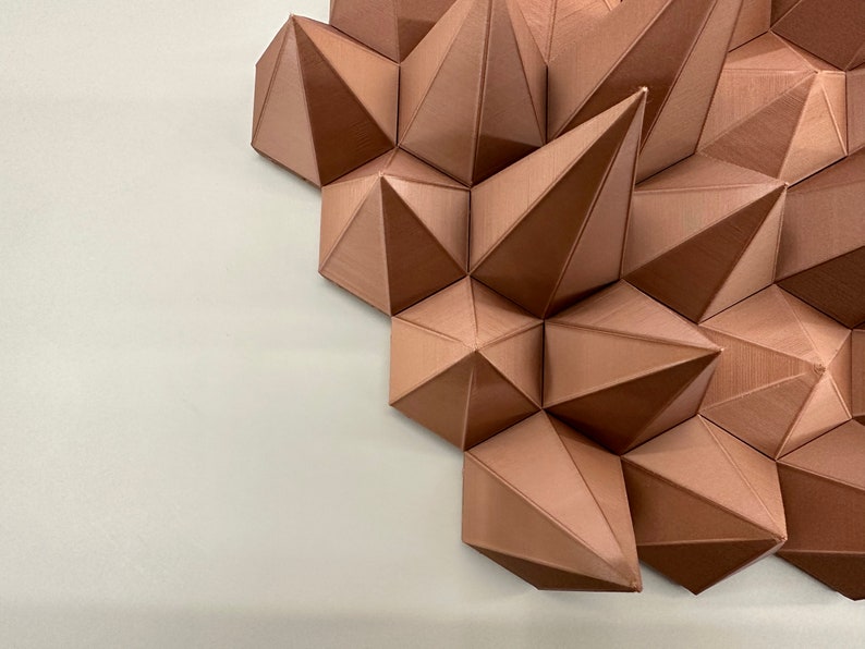 Hexagon | 3d Wall Sculpture - Etsy