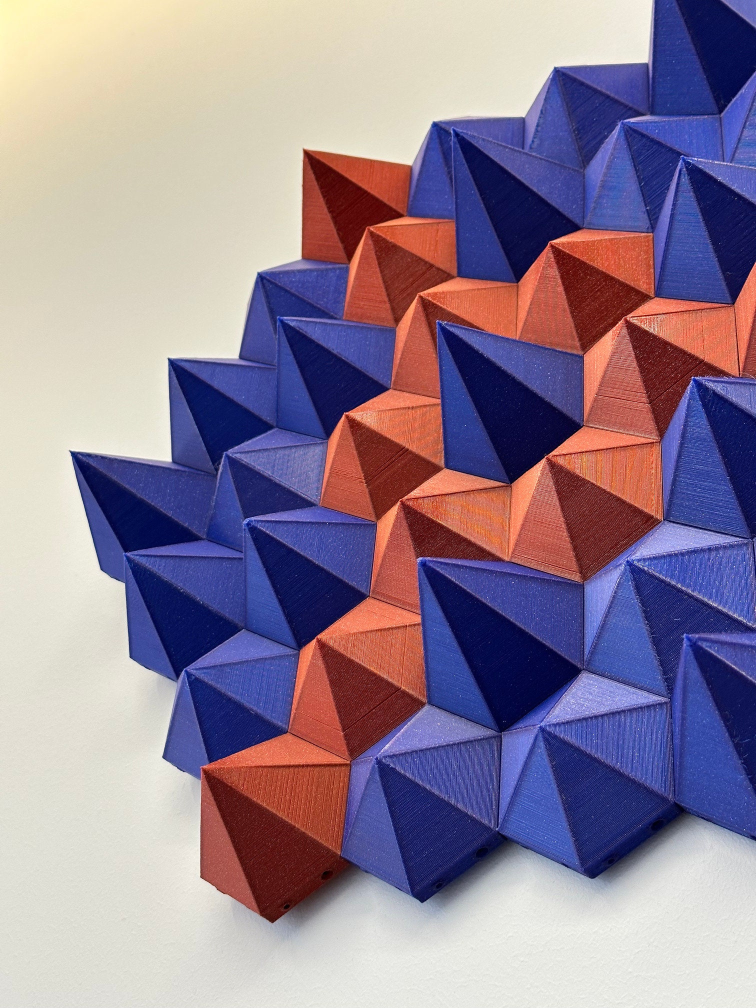 3D Sculpture: Perfect Unity II | Wall Decor | Modern Art | Wall ...