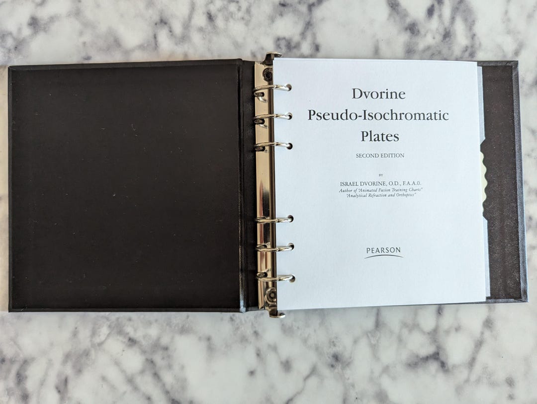 Dvorine Pseudoisochromatic Plates, 2nd Edition - Etsy