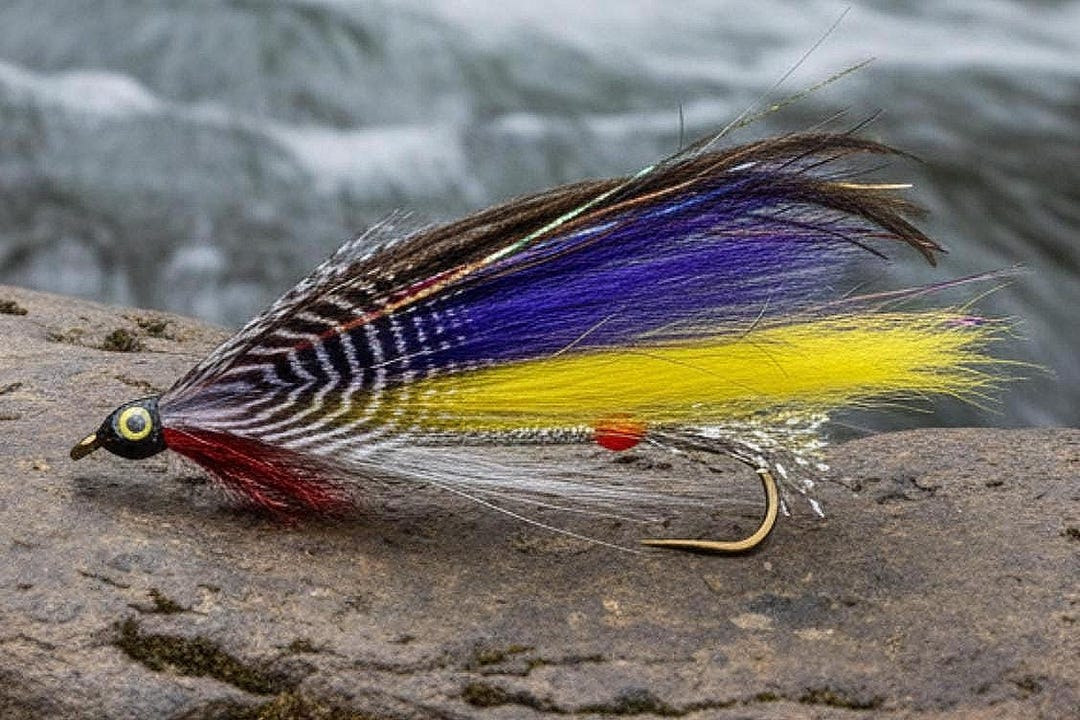 Streamer Fishing Fly, Hairwing, Magog Smelt, Single Hook, Sizes 2-4 - Etsy