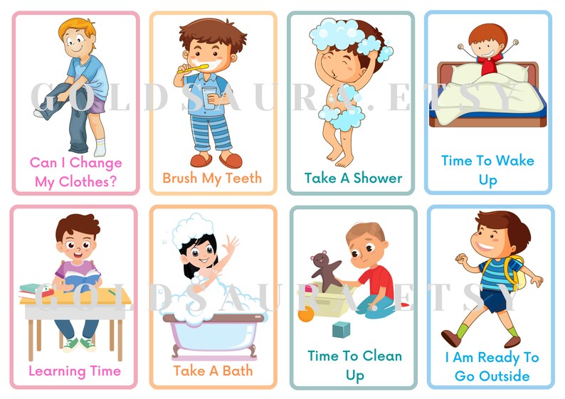 Autism Communication Flash Cards,64 Non Verbal Communication Cards ...