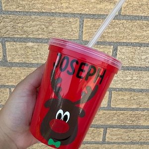 Personalized Christmas Kids Cups/christmas Party Favors/custom ...