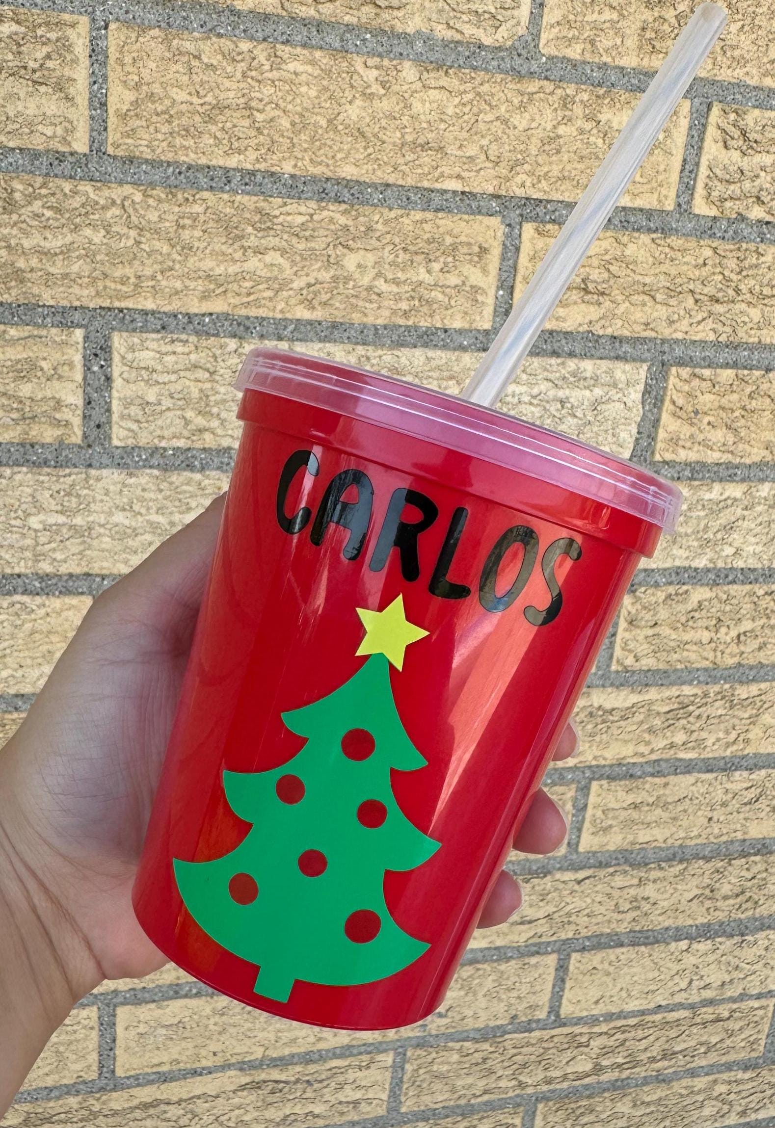 Personalized Christmas Kids Cups/christmas Party Favors/custom ...