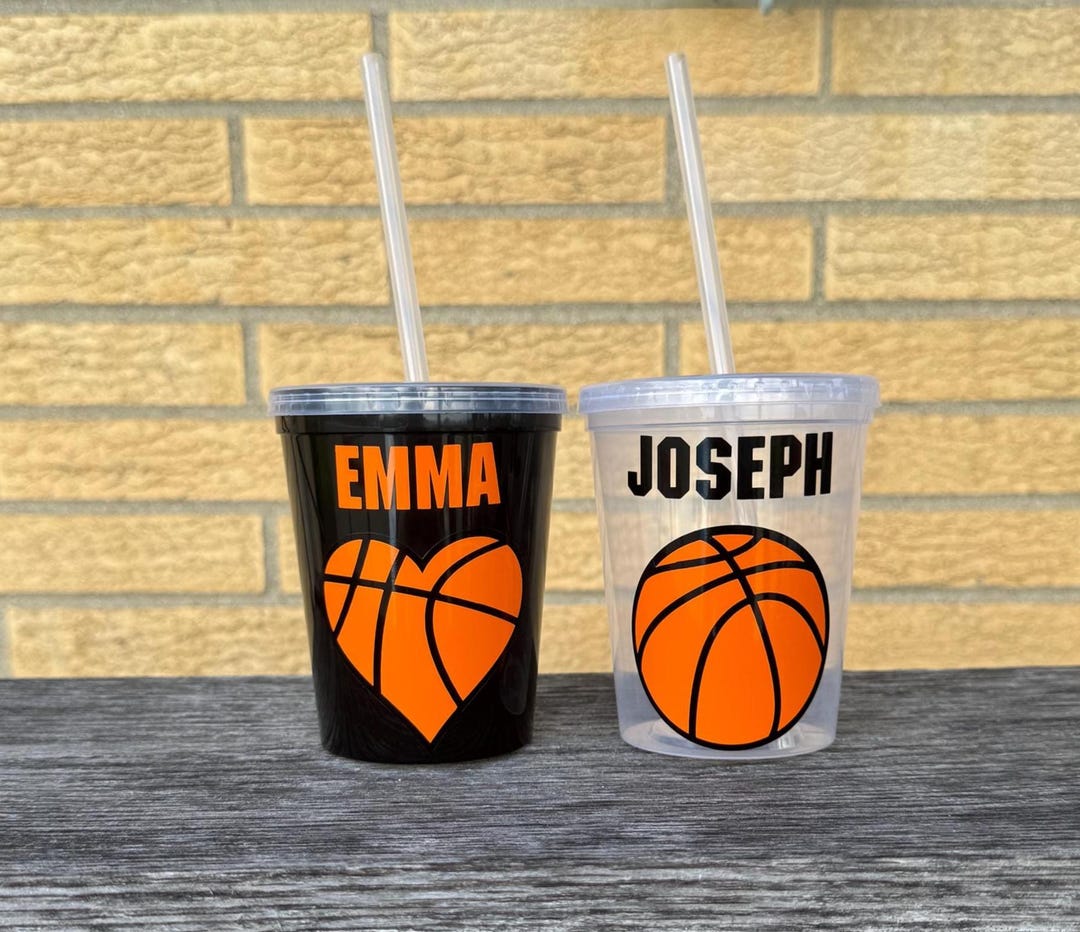 Personalized Basketball Party Cups:sports Team Gifts - Etsy