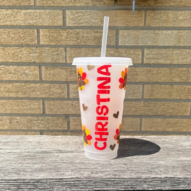 Fall Starbucks Cups - Etsy