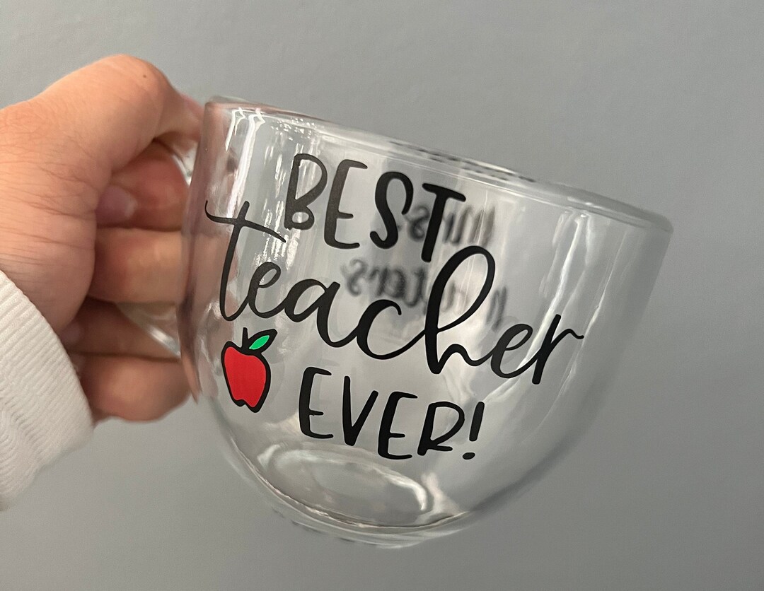 Personalized Teacher Gifts/best Teacher Ever Cup/teacher Appreciation ...