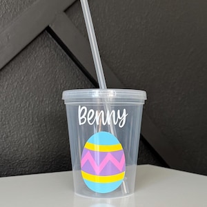 Personalized Easter Kids Cups/kids Easter Basket Fillers/ Easter Party ...