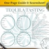 Printable Tequila Tasting Bundle, Tequila Tasting Guide and Score Card ...