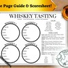 Whiskey Tasting Sheet, Whisky Tasting Mat, Whiskey DIY Blind Tasting ...