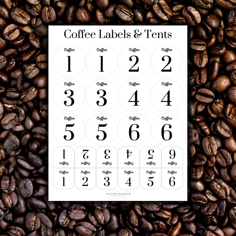 Blind Coffee Tasting, Anniversary or Birthday Coffee Sampler Gift ...