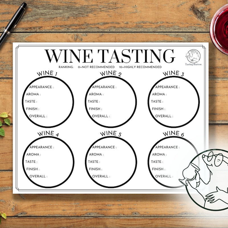 Wine Tasting - Etsy