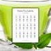Blind Tea Tasting, Bridal Shower or Baby Shower Game, Tea Sampler ...