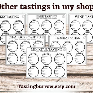 Soda Pop Coke Taste Test Score Card, Soda Tasting Activity Sheet ...