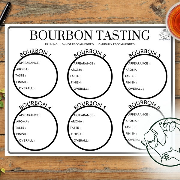 Bourbon Flight - Etsy