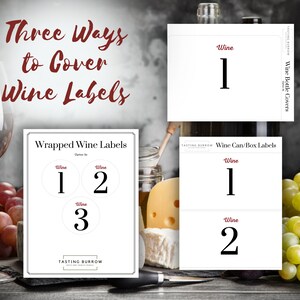 Wine and Cheese Pairing, Blind Tasting, Wine and Cheese Party Kit, Wine ...