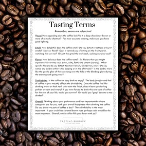 Blind Coffee Tasting, Anniversary or Birthday Coffee Sampler Gift ...