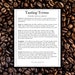 Blind Coffee Tasting, Anniversary or Birthday Coffee Sampler Gift ...